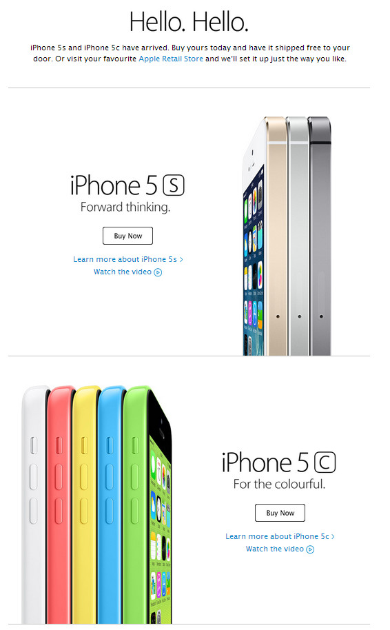 A perfect email from Apple - Expertise on Tap